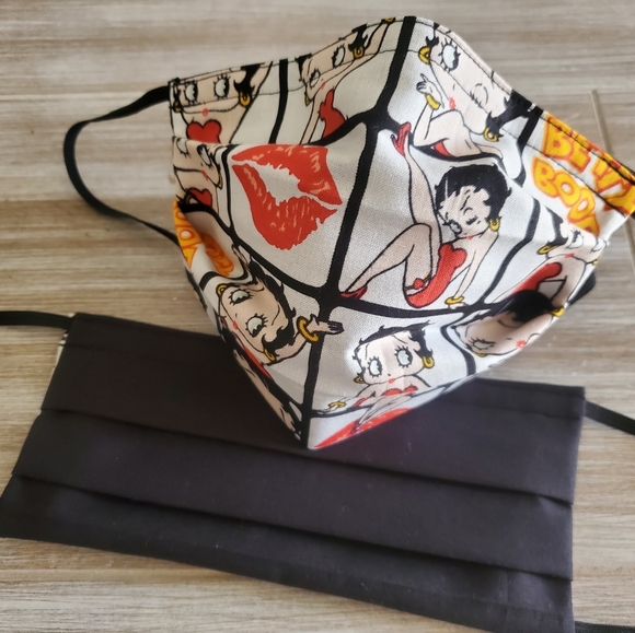 Hand Crafted | Other | Betty Boop Face Mask | Poshmark